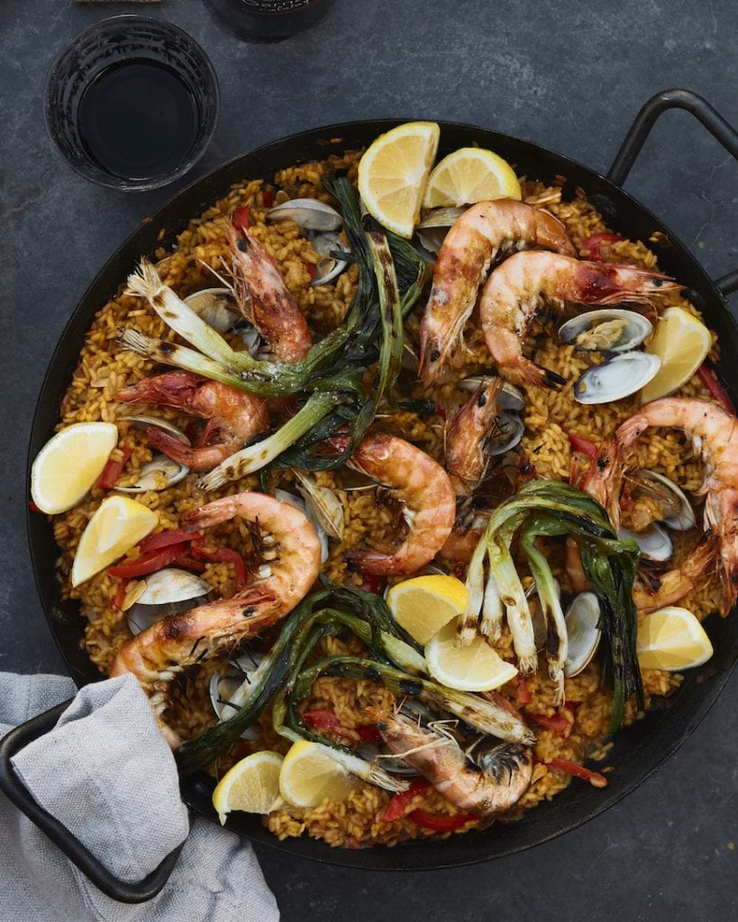 Winter Paella Party (Plus A Dinner Party Menu) - What's Gaby Cooking