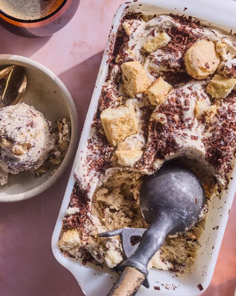 Tiramisu Ice Cream - What's Gaby Cooking