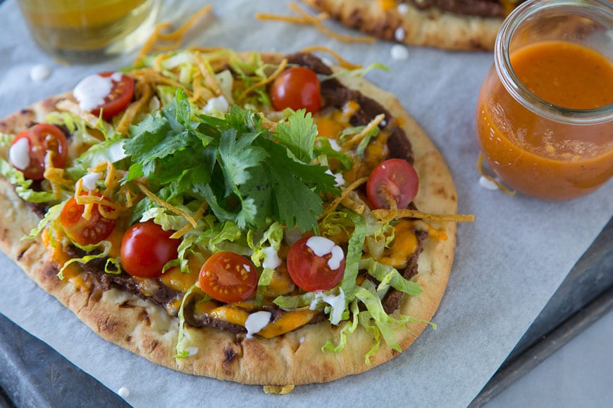 Taco Pizza - What's Gaby Cooking