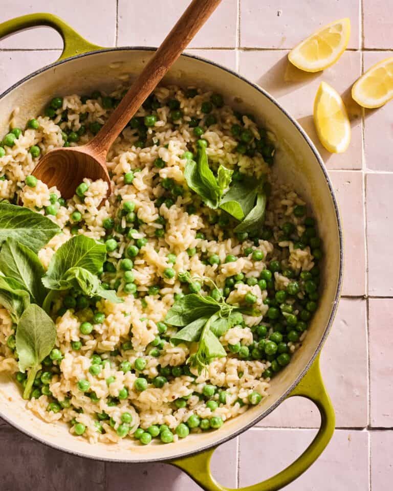 Spring Pea Risotto