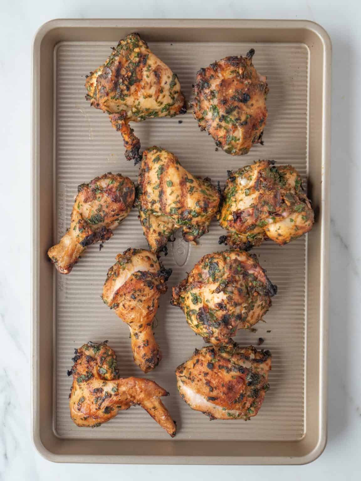 Spice Grilled Chicken With Grilled Avocado - What's Gaby Cooking