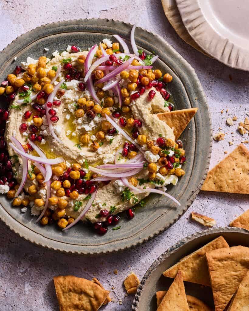 Loaded Hummus - What's Gaby Cooking