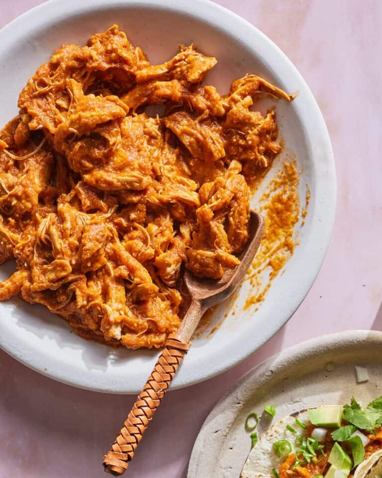 Perfect Chicken Tinga Tacos - What's Gaby Cooking