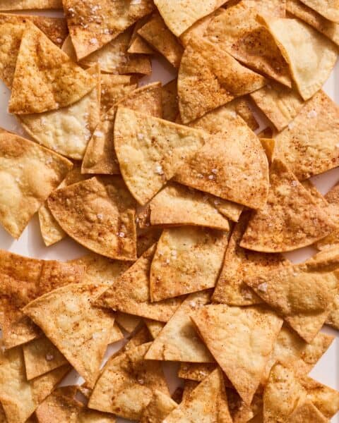 Homemade Tortilla Chips - What's Gaby Cooking
