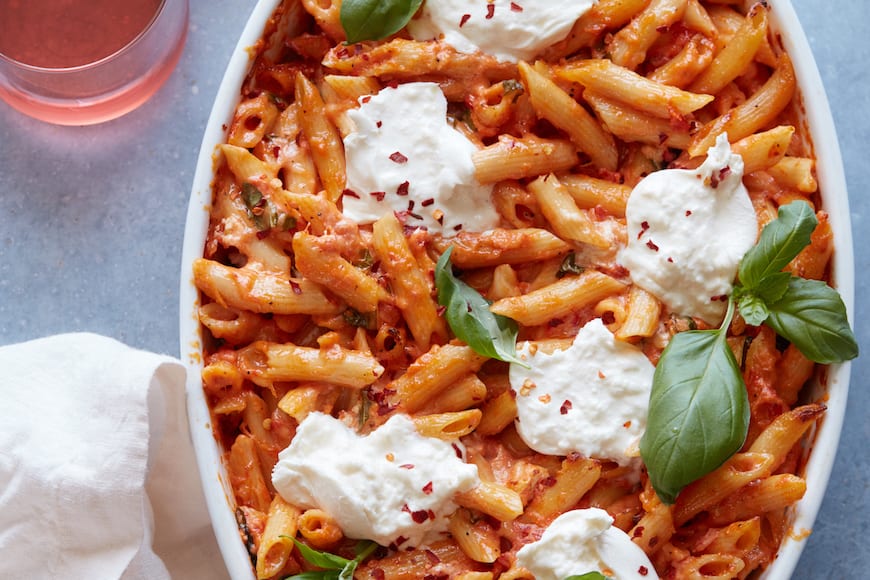 Penne With Five (or Six) Cheeses - What's Gaby Cooking