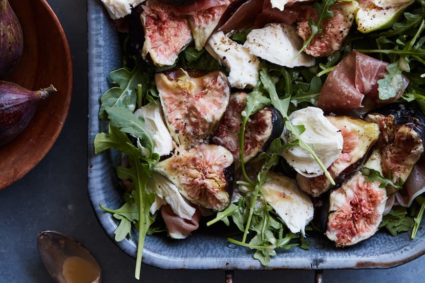 Fig Salad With Fresh Mozzarella - What's Gaby Cooking