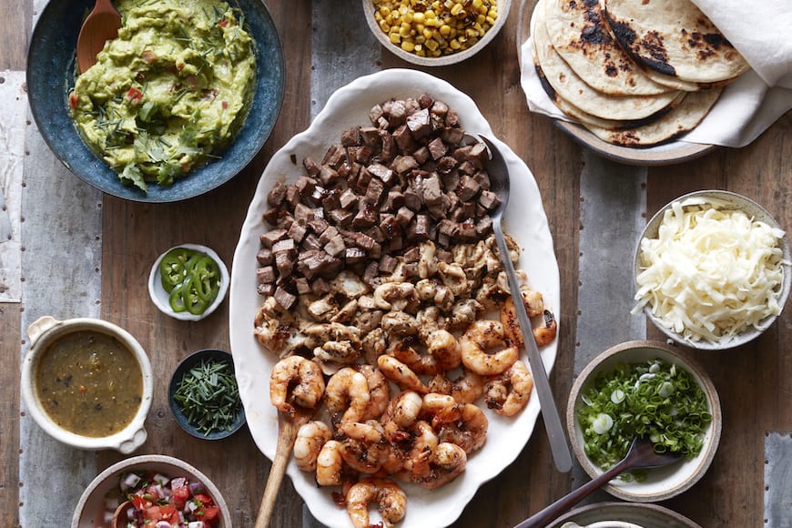 Family Style Taco Bar - What's Gaby Cooking