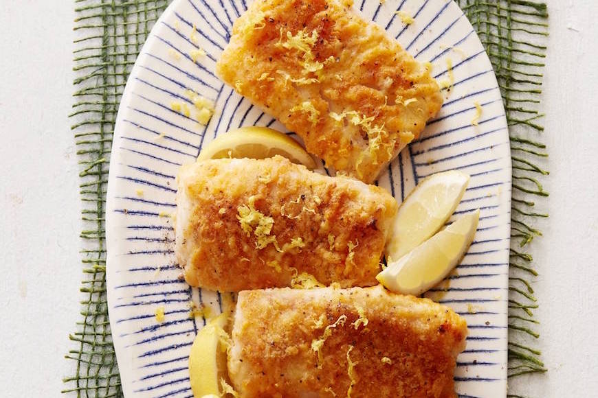 Baked Lemon Cod - What's Gaby Cooking