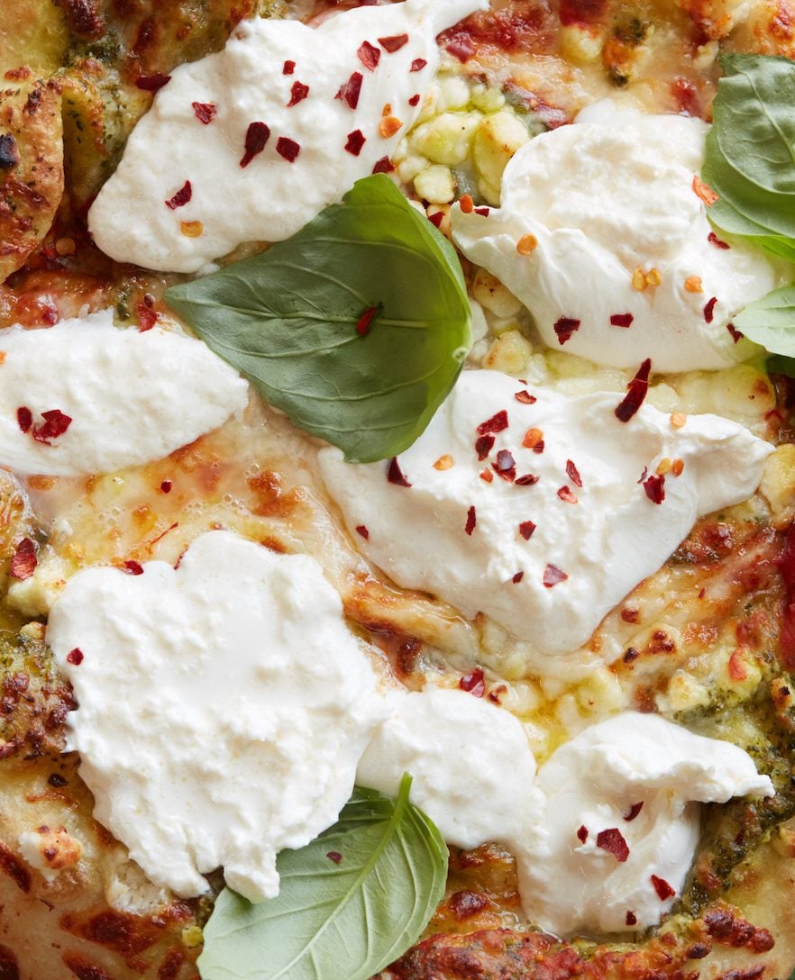 Three Cheese Pizza - What's Gaby Cooking