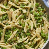 Snap Pea Pasta - What's Gaby Cooking