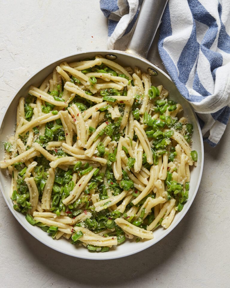 Snap Pea Pasta - What's Gaby Cooking