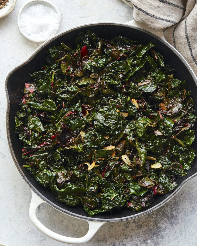 Simple Sautéed Greens - What's Gaby Cooking