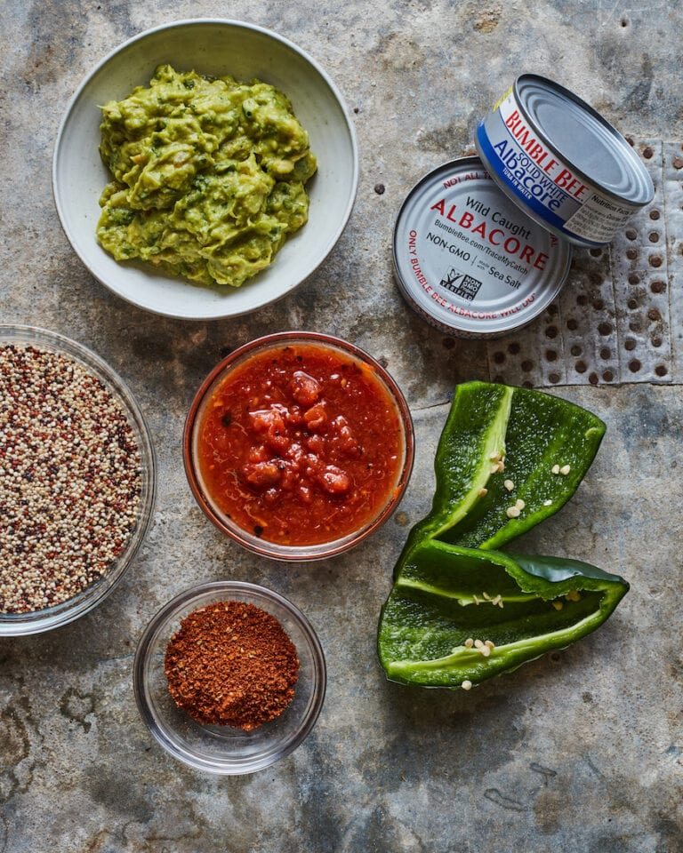 Poblano Stuffed Peppers - What's Gaby Cooking