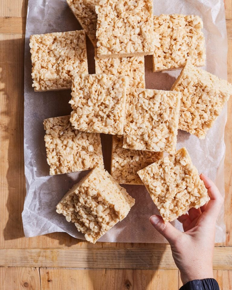 Browned Butter Thick And Chewy Crispy Rice Treats - What's Gaby Cooking
