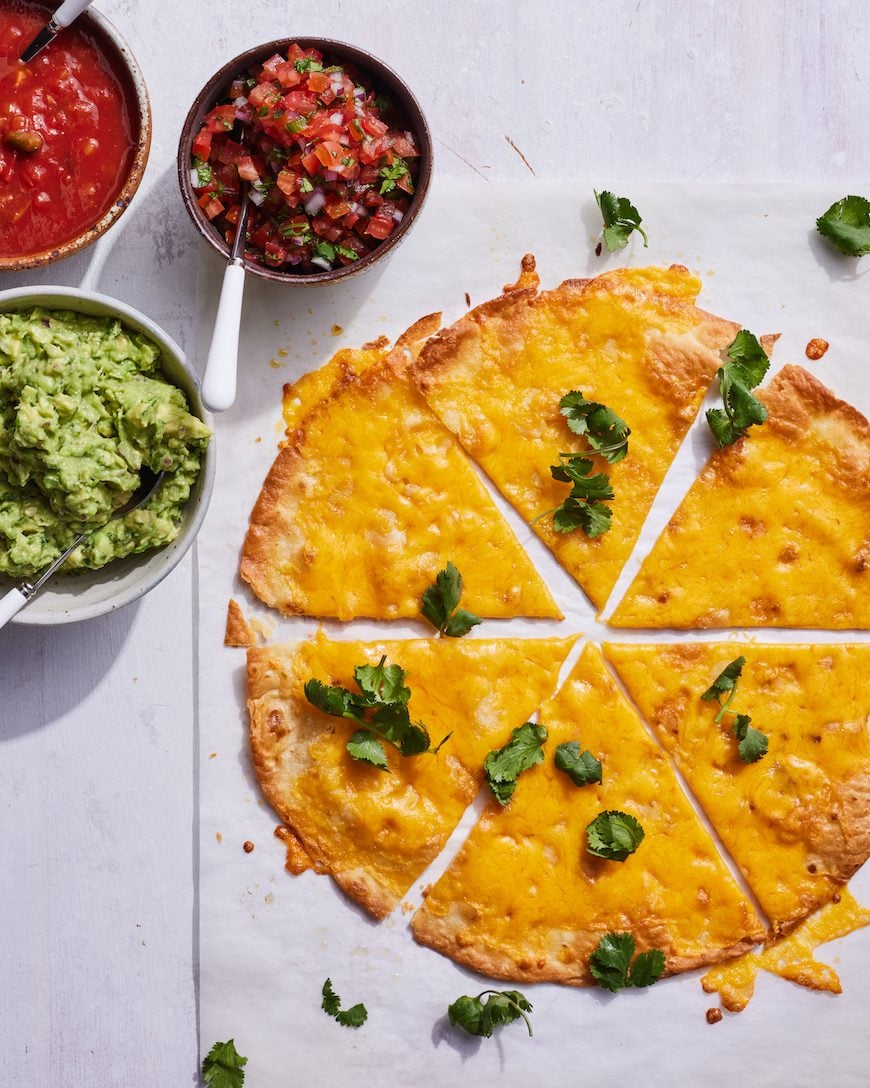 Classic Cheese Crisp - What's Gaby Cooking