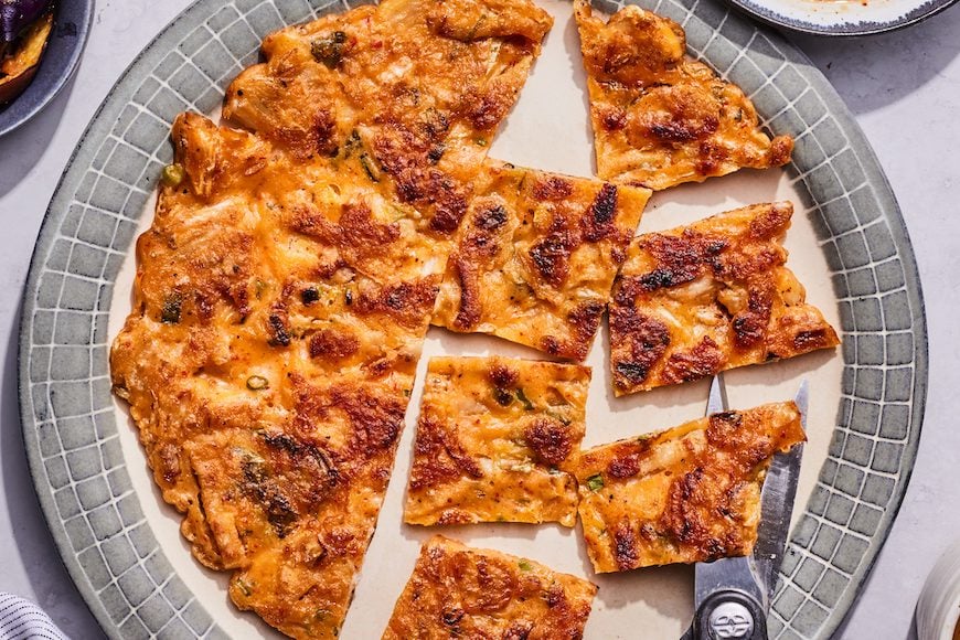 Kimchi Pancakes - What's Gaby Cooking