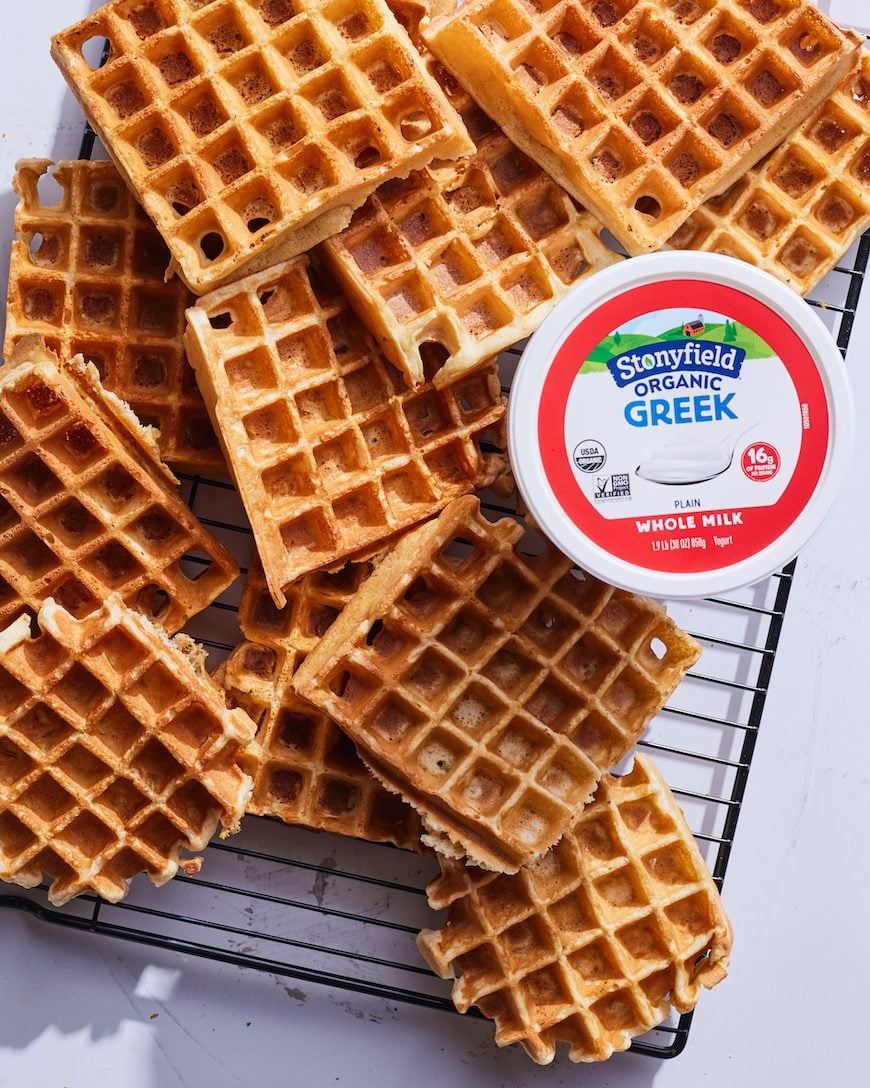 Greek Yogurt Waffles - What's Gaby Cooking