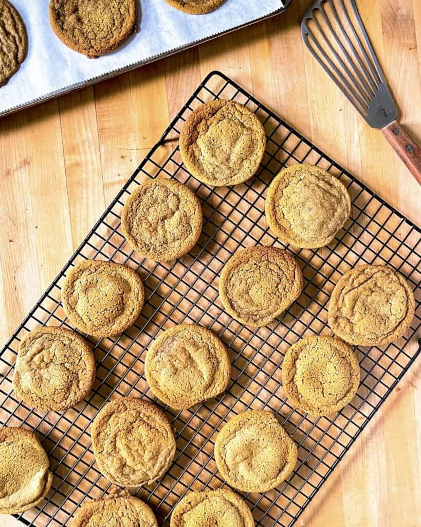 Soft And Chewy Molasses Cookies Recipe - Easy Homemade Holiday Cookies!