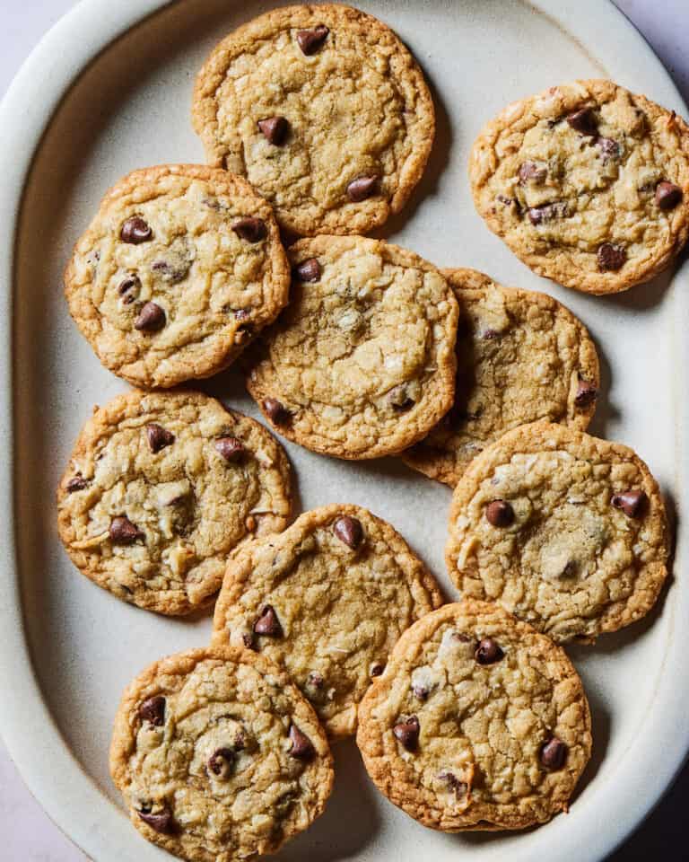 Coconut Chocolate Chip Cookies Recipe