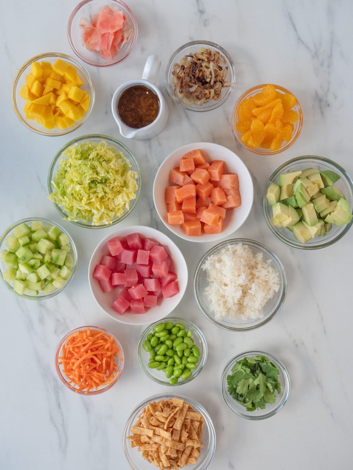 DIY Poke Bowls - What's Gaby Cooking