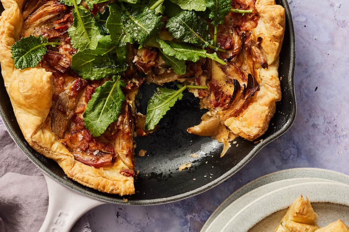 Puff Pastry Quiche Recipe - What's Gaby Cooking