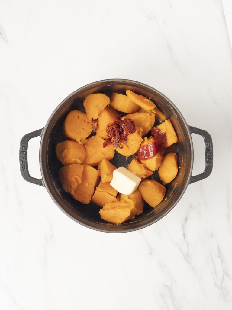 The Best Chipotle Mashed Sweet Potatoes - Sweet And Smokey