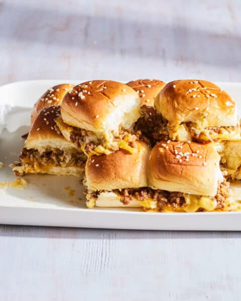 Easy 30-Minute Cheeseburger Sliders - What's Gaby Cooking