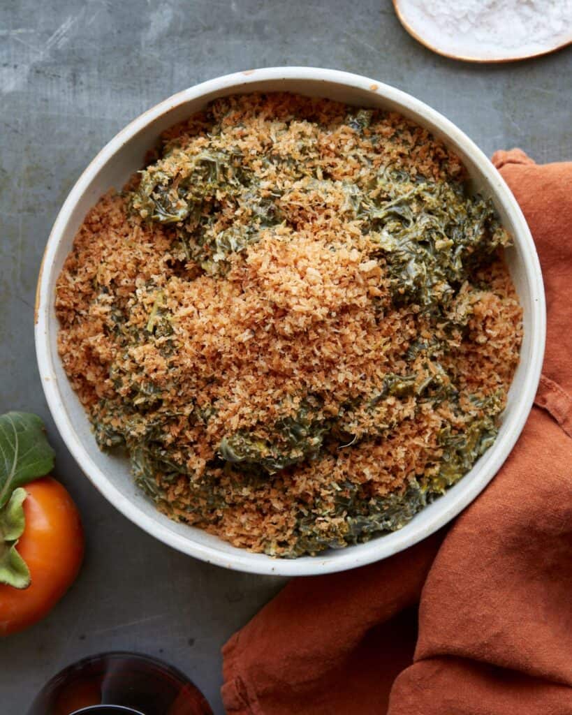 BEST EVER CREAMED KALE RECIPE | Super Delicious