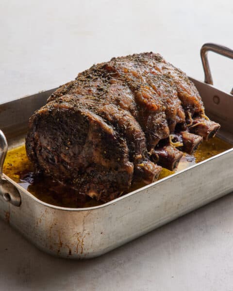 The Perfect Reverse Sear Prime Rib Recipe - What's Gaby Cooking