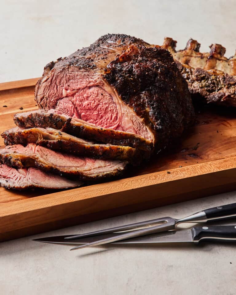 The Perfect Reverse Sear Prime Rib Recipe - What's Gaby Cooking
