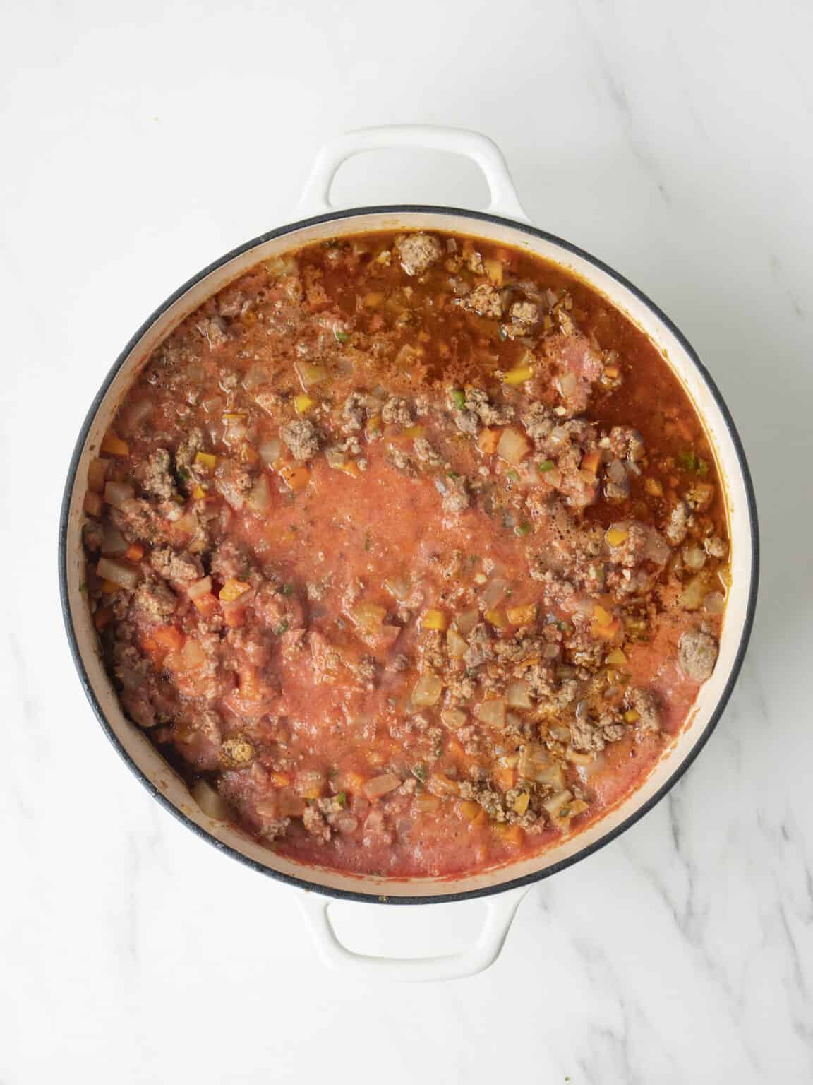 Easy Picadillo Tacos - What's Gaby Cooking