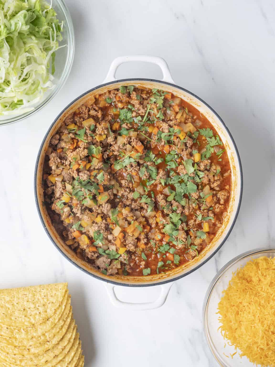 Easy Picadillo Tacos - What's Gaby Cooking