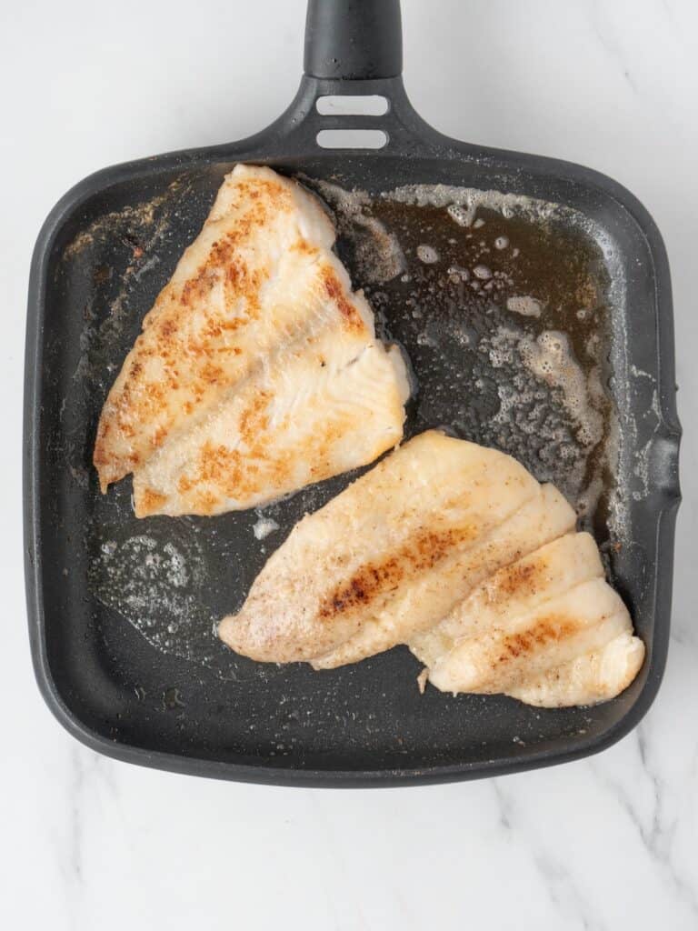 Pan Fried Sole With Lemon - What's Gaby Cooking