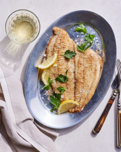 Pan Fried Sole With Lemon - What's Gaby Cooking