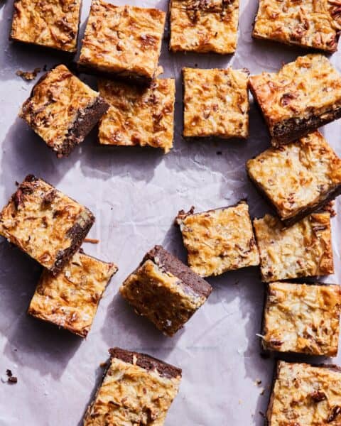 Magic Bar Brownies - What's Gaby Cooking