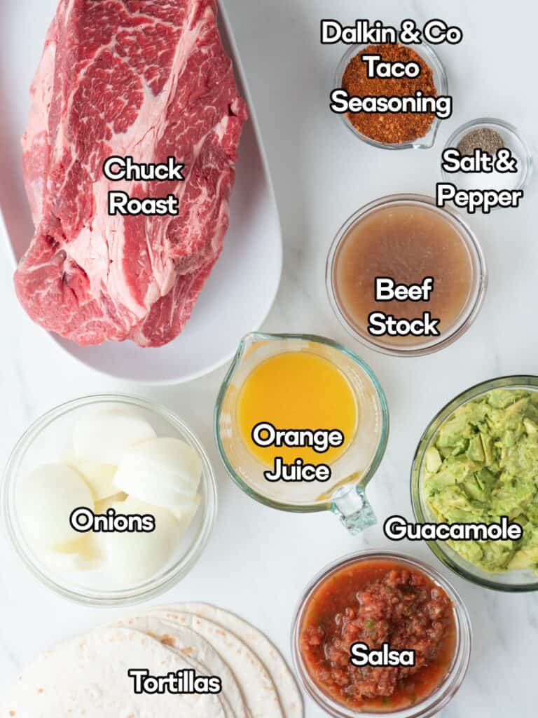 Chuck Roast Tacos - What's Gaby Cooking