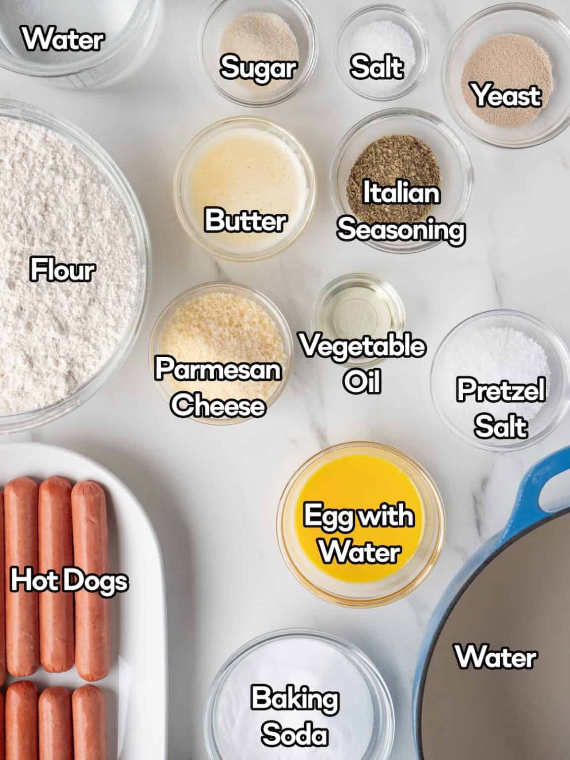 Parmesan Pretzel Dogs - What's Gaby Cooking