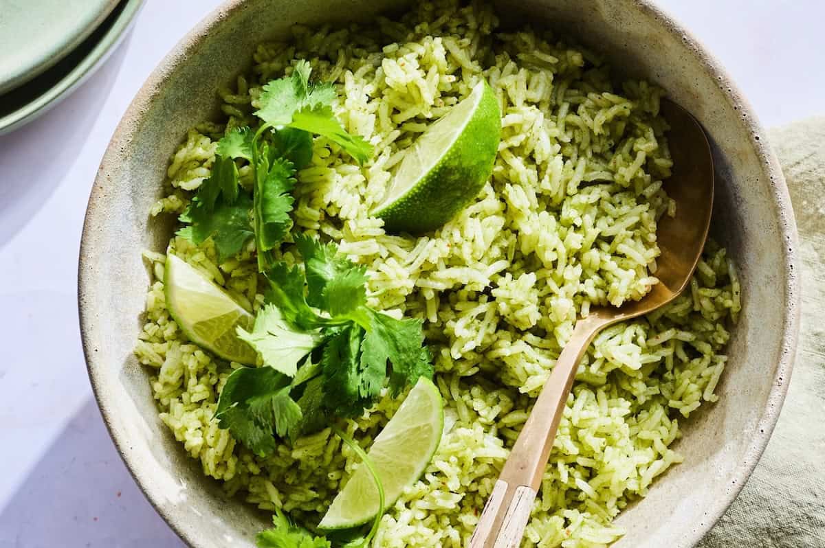 Cilantro Rice - What's Gaby Cooking