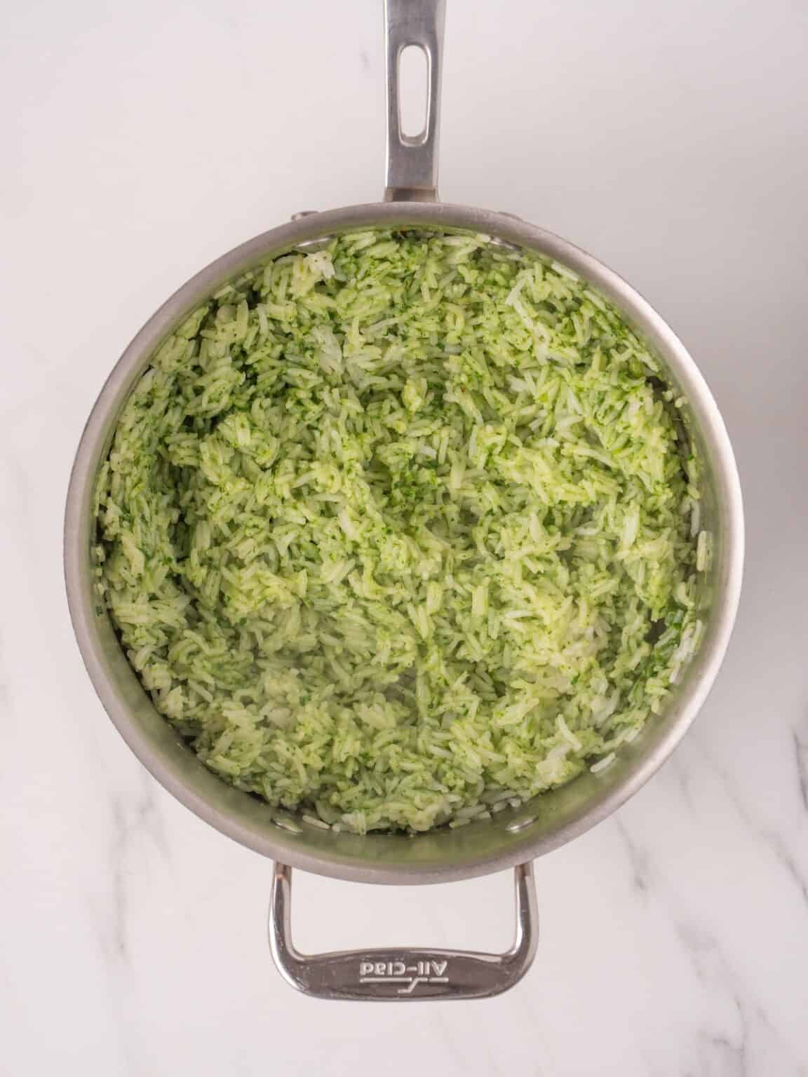 Cilantro Rice - What's Gaby Cooking