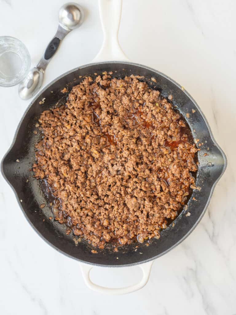 Crispy Ground Beef Tacos - What's Gaby Cooking