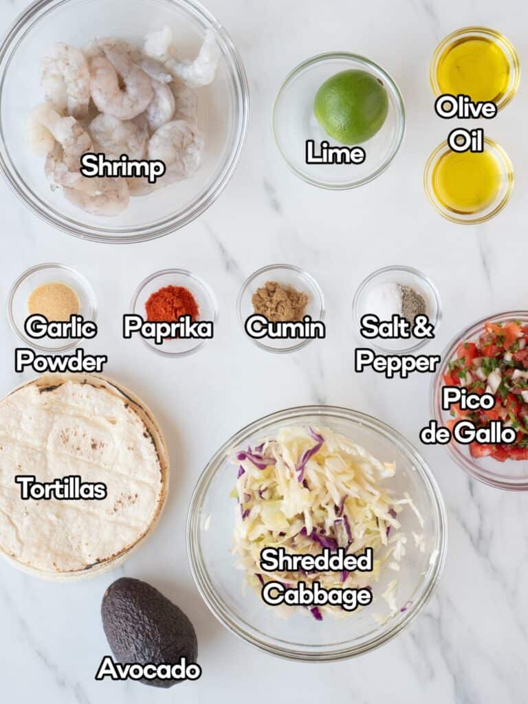 Perfect Shrimp Tacos - What's Gaby Cooking