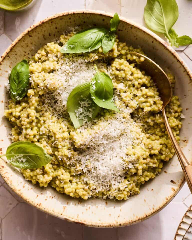 Pesto Pastina - What's Gaby Cooking