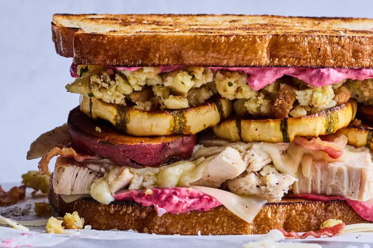 Leftover Thanksgiving Sandwich - What's Gaby Cooking