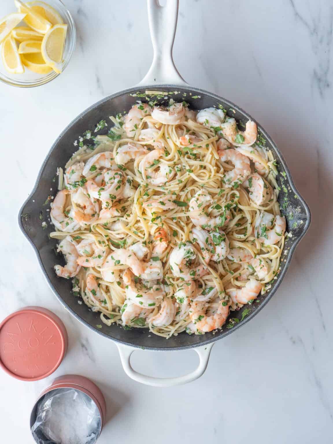 The Ultimate Garlic Shrimp Scampi - What's Gaby Cooking