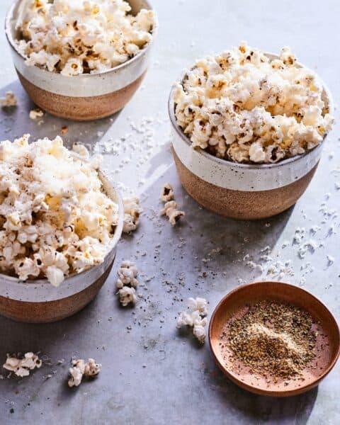 Lemon Pepper Popcorn - What's Gaby Cooking