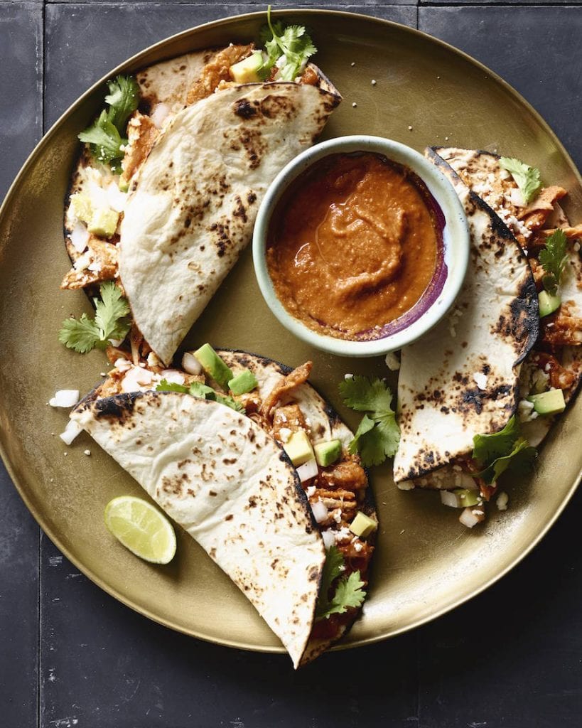 Chicken Tinga Tacos - What's Gaby Cooking