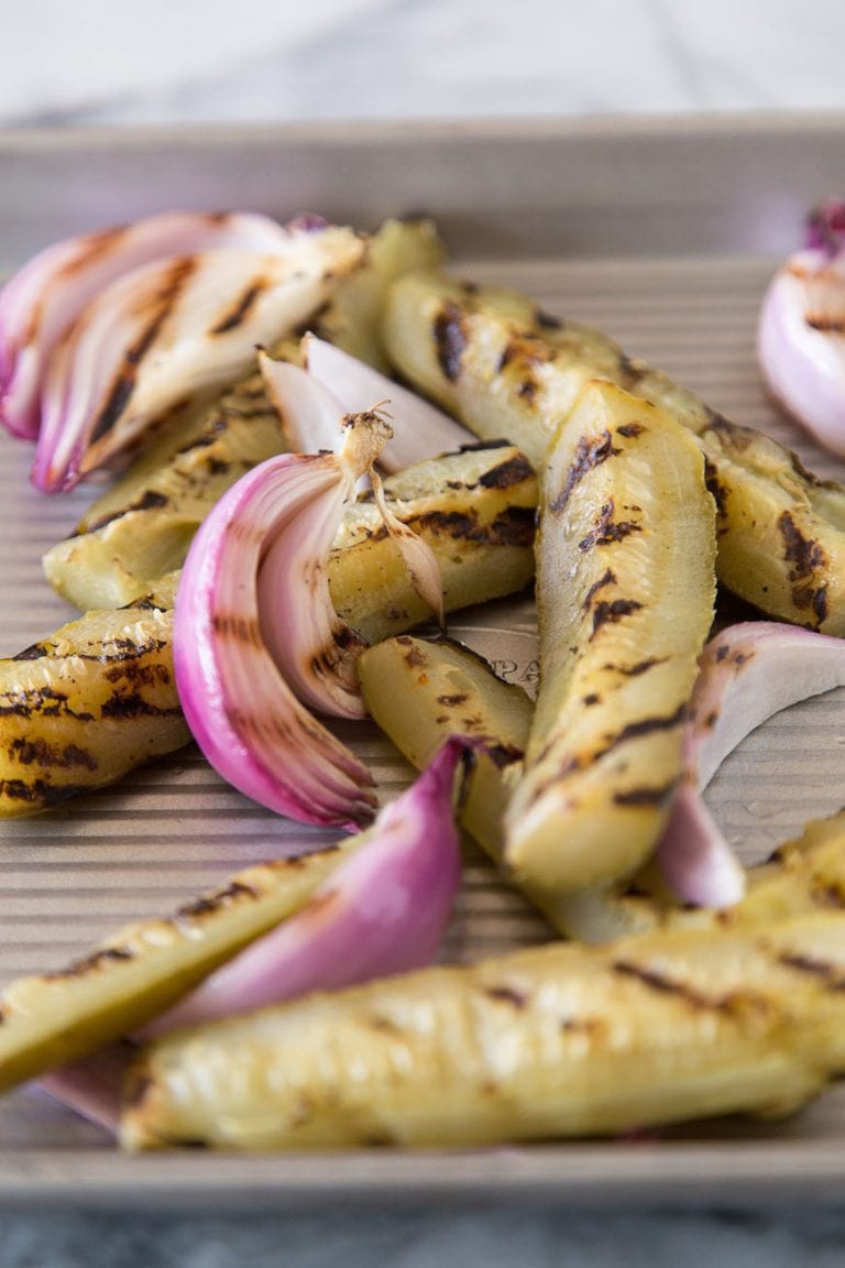 Grilled Pickles - What's Gaby Cooking