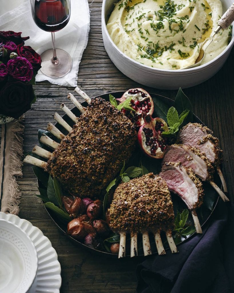 Pistachio Crusted Rack Of Lamb - What's Gaby Cooking