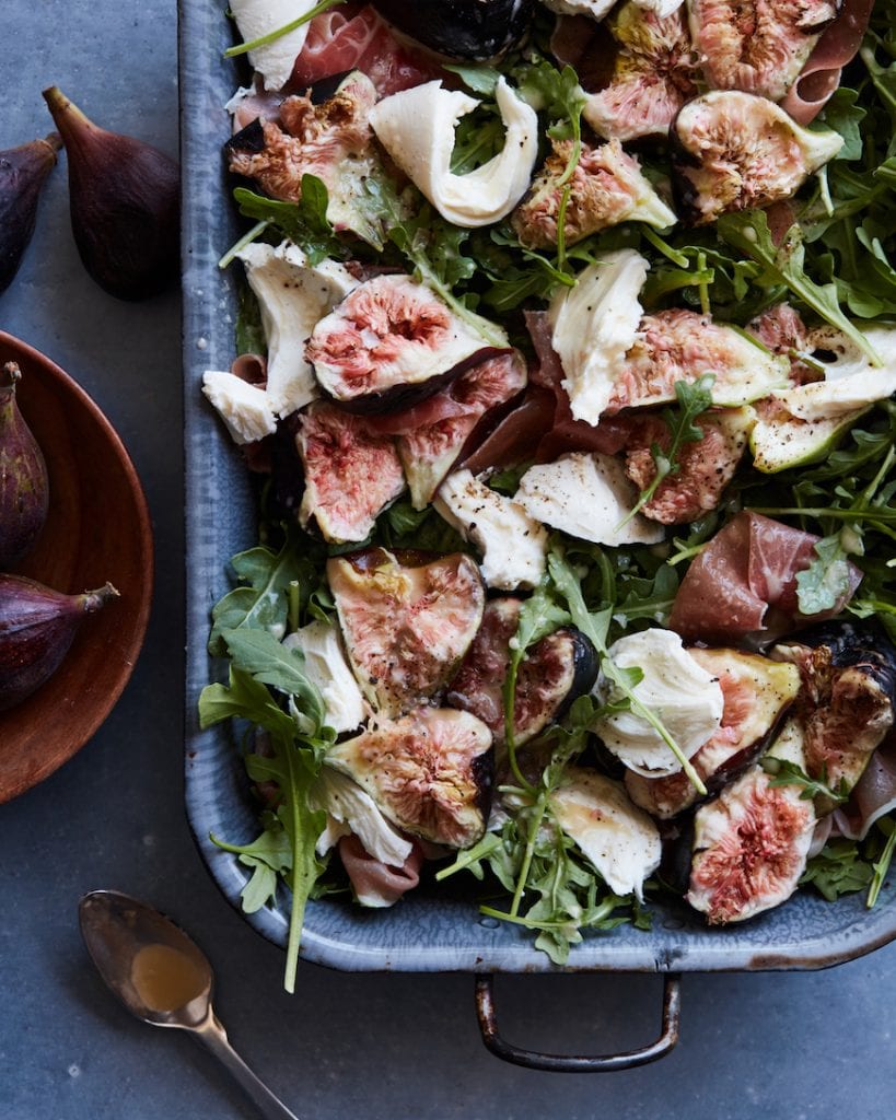 Fig Salad With Fresh Mozzarella - What's Gaby Cooking