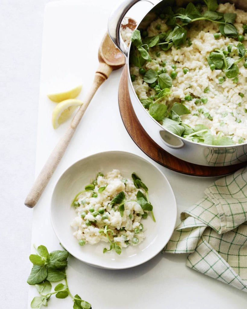 Spring Pea Risotto